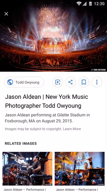 صور Google تضيف البيانات الوصفية الخالق والائتمان للحصول على اعتمادات الصورة 5877_2