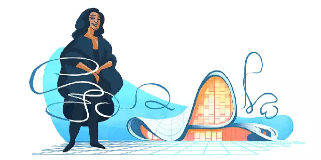 Zaha Hadid logo Google