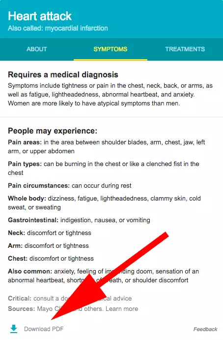 Google మెడికల్ నాలెడ్జ్ కార్డులు PDF గా డౌన్లోడ్ చేసుకోండి 7847_2