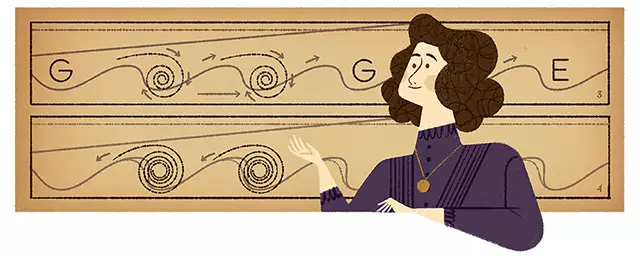 Google Honors Hertha Marks Ayrton ກັບ Doodle 7894_1