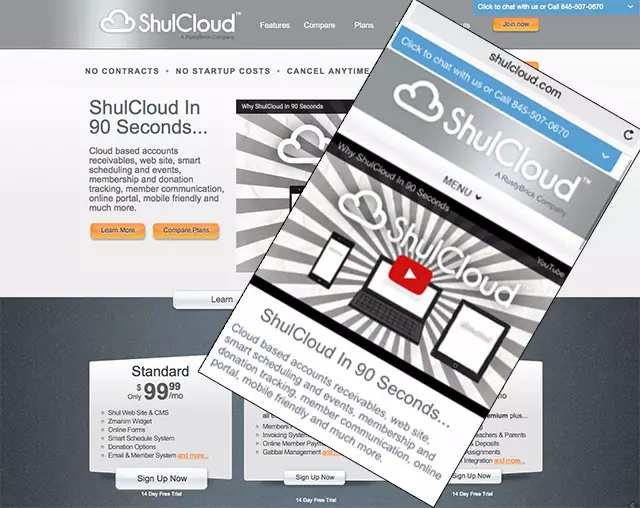 ShulCloud Mobile przyjazny