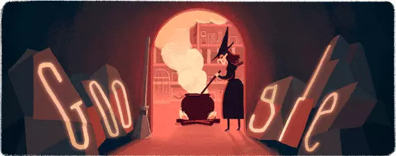 Логотип Google Halloween начинает жить 9160_4