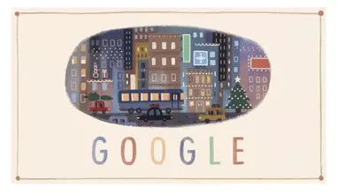 Google Christmas Day Logo