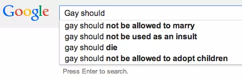 Google Search suggereix